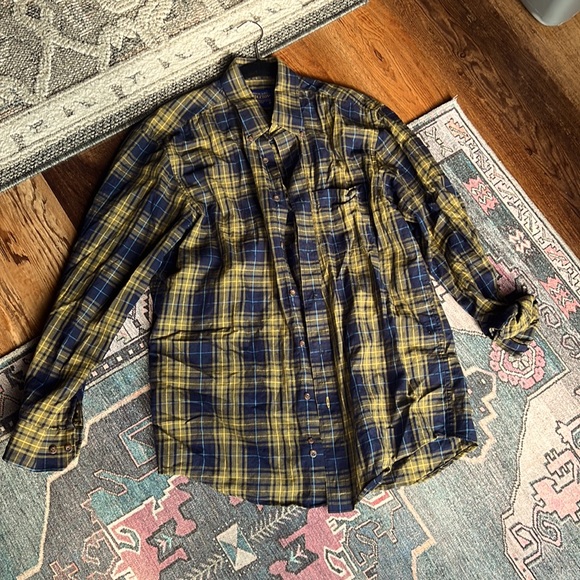Pendleton | Shirts | Pendleton Mens Flannel Blue M | Poshmark
